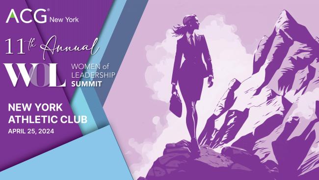 2024 ACG NY 11th Annual Women of Leadership Summit | ACG New York
